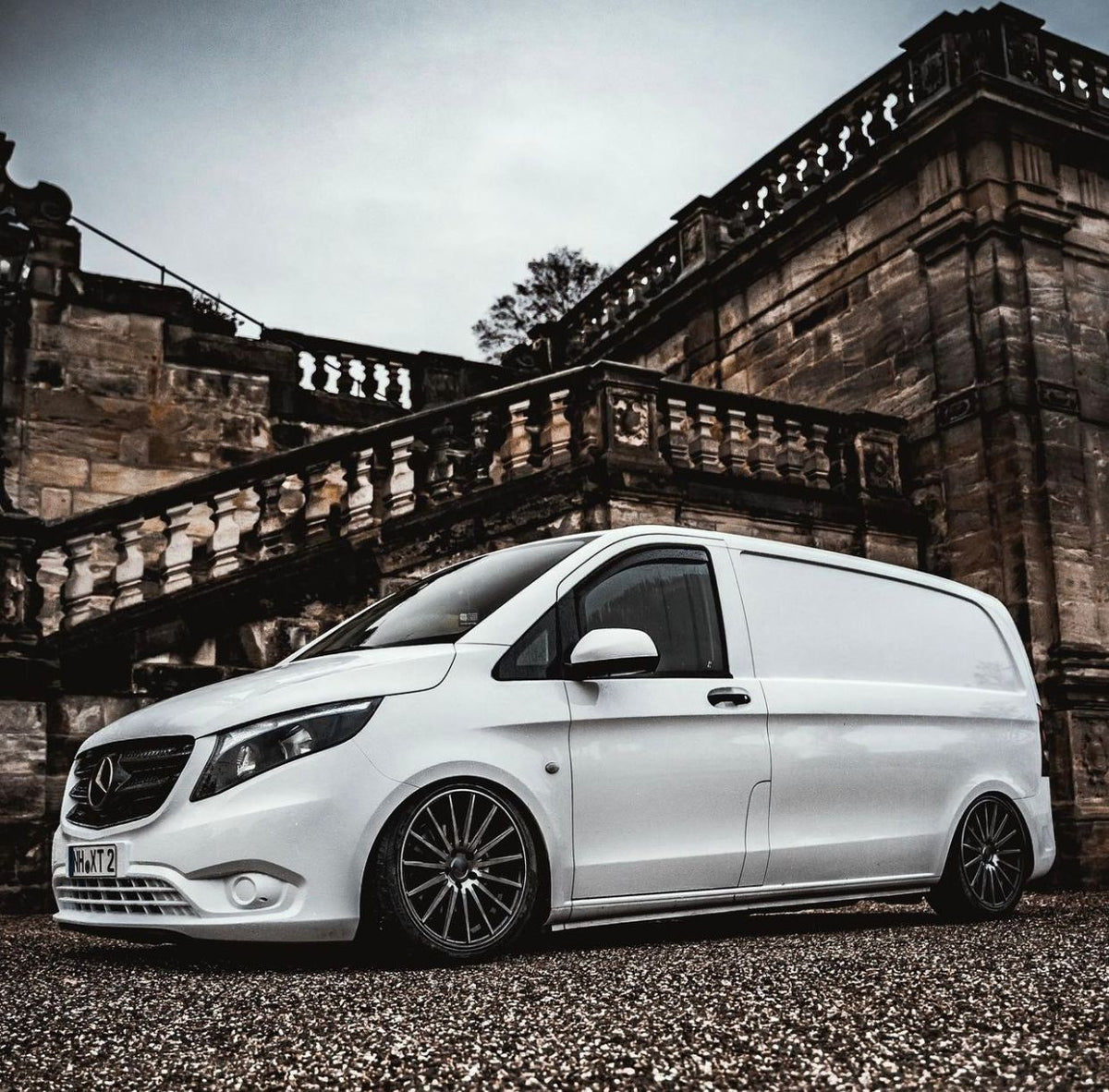 * AIRFORCE SUSPENSION MERCEDES BENZ VITO W447 / METRIS AIRSTRUTS ...