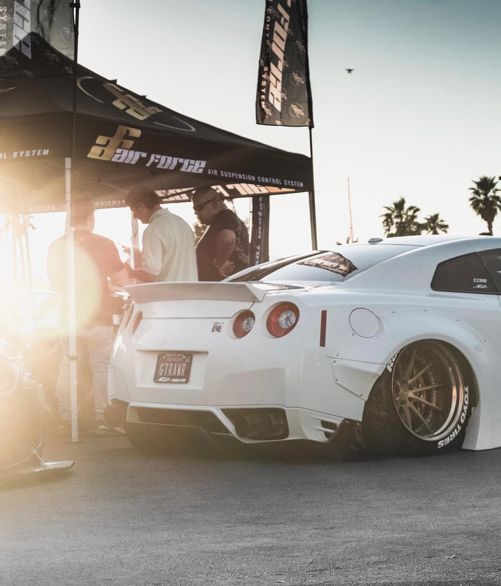 * AIRFORCE SUSPENSION 2009-2024 NISSAN GTR R35 STRUTS / BAGS (Front an ...