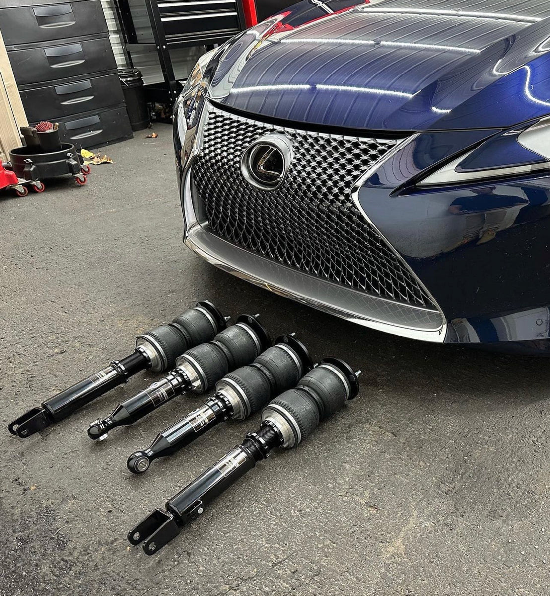 AIRDEMAND SUSPENSION LEXUS LC500 / LS500 AIRSTRUTS. – AirSpec ...
